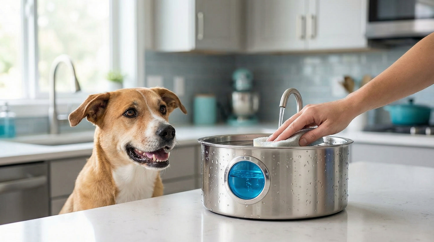 How to Clean Your Stainless Steel Pet Water Fountain: A Vet-Backed Gui ...